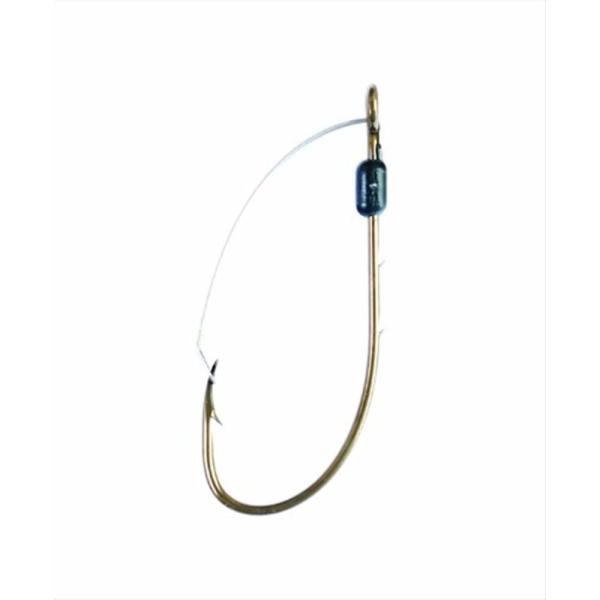 Eagle Claw Weedless Baitholder 2 Slices Non-Offset, Bronze, One Size ...